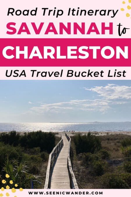 Amazing 1 Day Savannah To Charleston Road Trip Itinerary! | See Nic Wander